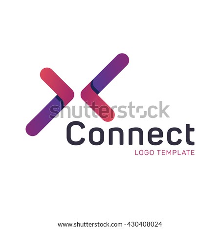 Connect Logo Stock Vector 430408024 - Shutterstock