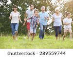 Happy Extended Family Isolated On White Free Stock Photo - Public ...