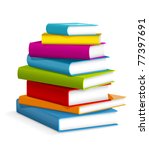 Red Books Vector Art image - Free stock photo - Public Domain photo ...
